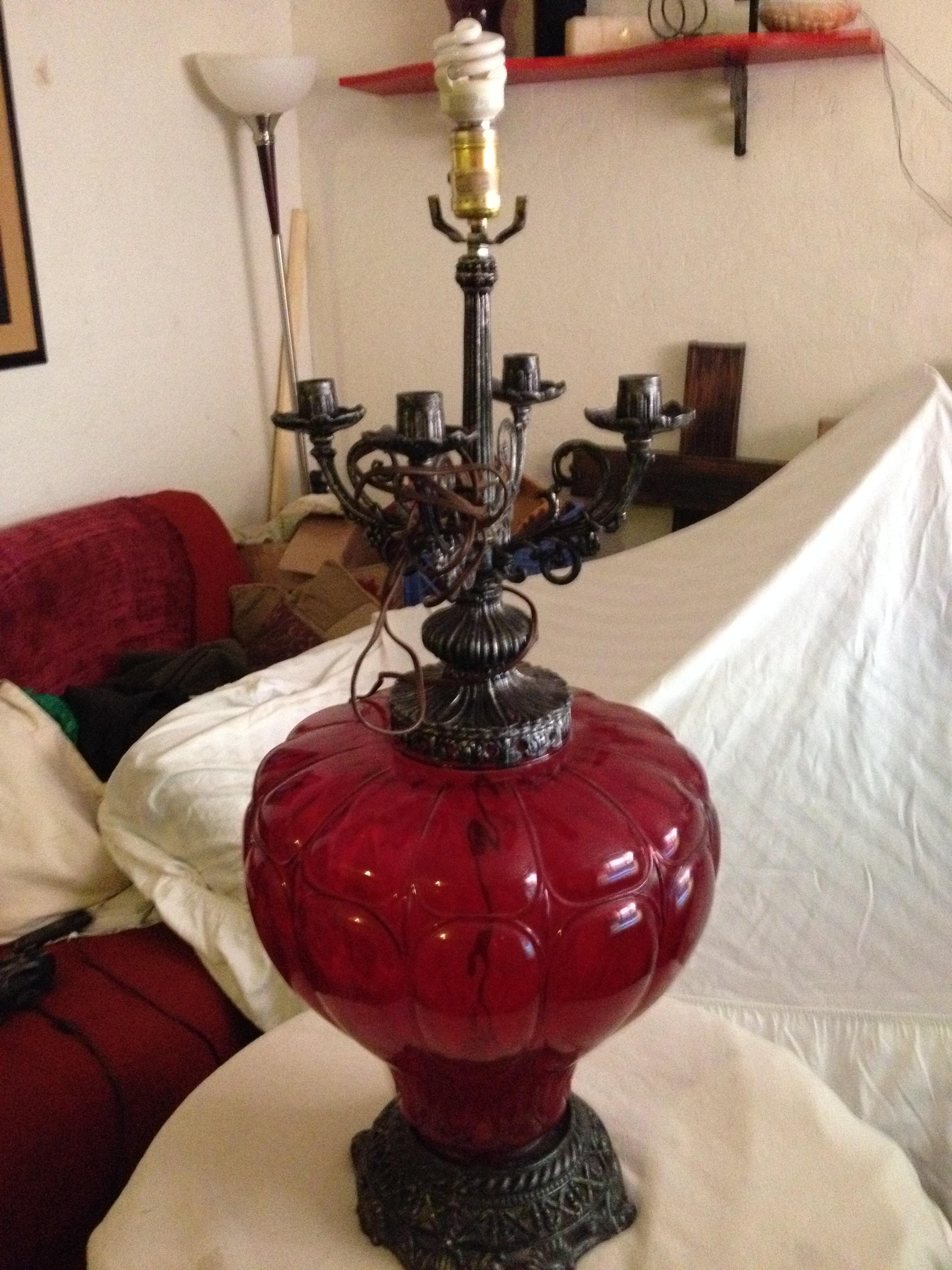 antique medieval lamp with night light | InstAppraisal